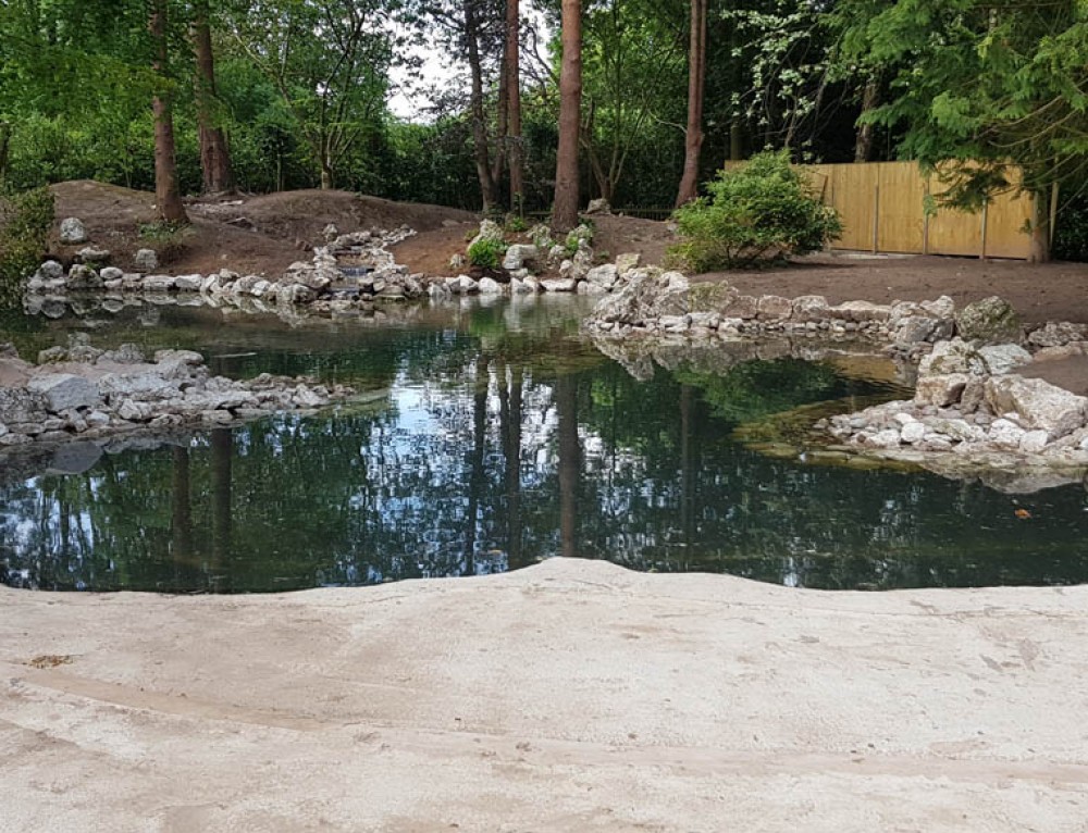 New Fibre Glass Pond Installed by Ponds Northwest - Ponds Northwest