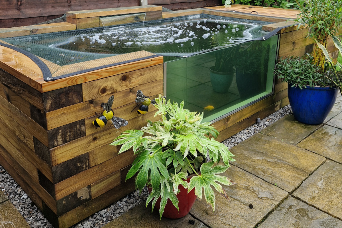 Railway Sleeper Ponds | Pond Builds by Ponds Northwest