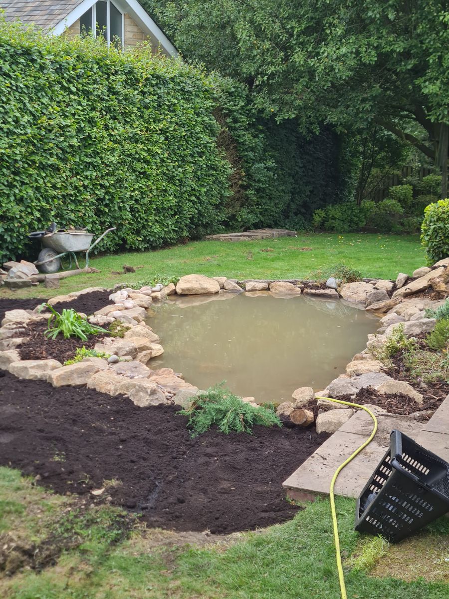 Lovely, fully eco-scaped pond in Crawshawbooth, Rossendale - Ponds ...