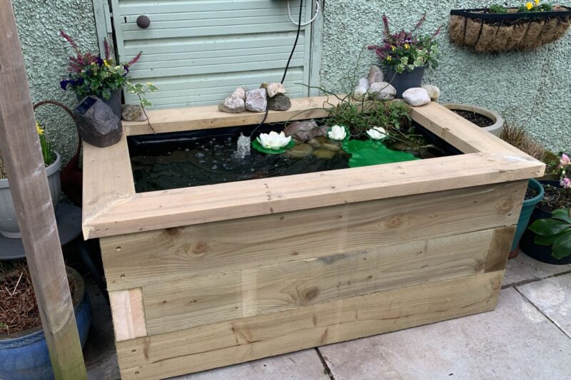 Railway Sleeper Ponds | Pond Builds by Ponds Northwest